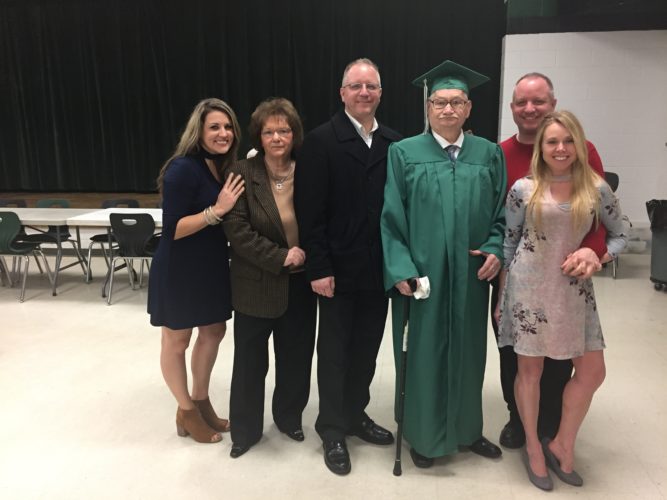 World War II Veteran Carloss Gray Gets Diploma at Paden City High ...